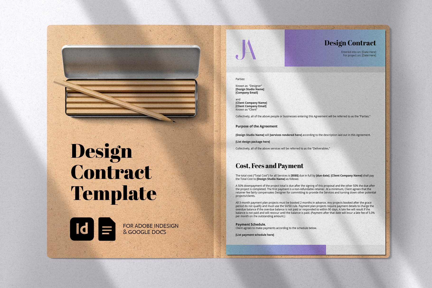 Design Contract Template