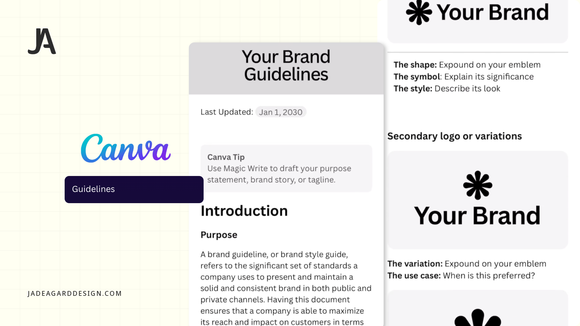 Canva Brand Guidelines: My First Look at This New Feature
